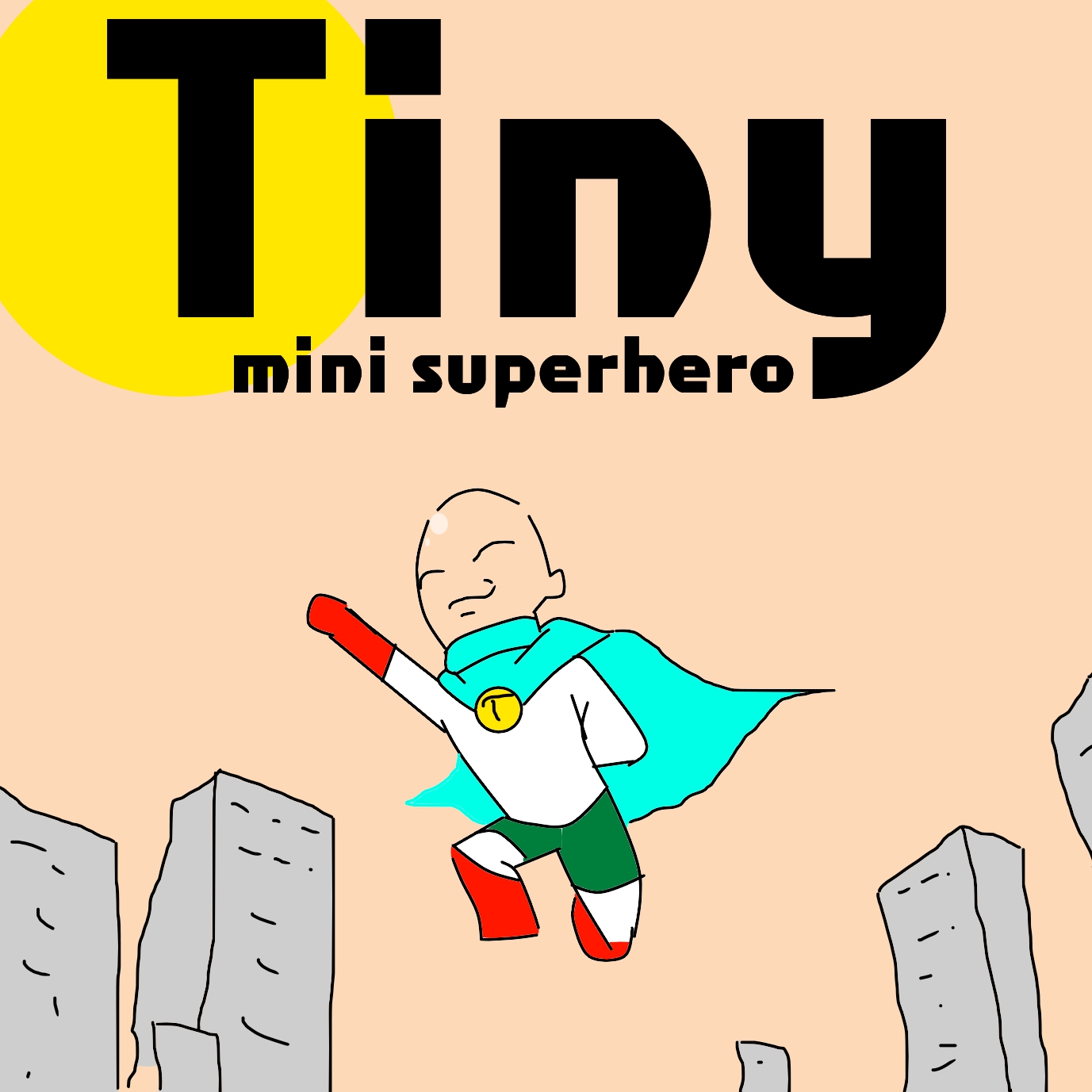 tiny mini superhero | WEBTOON