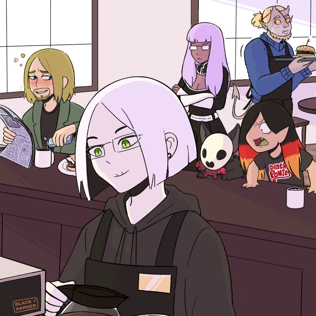 Grim Cafe | WEBTOON
