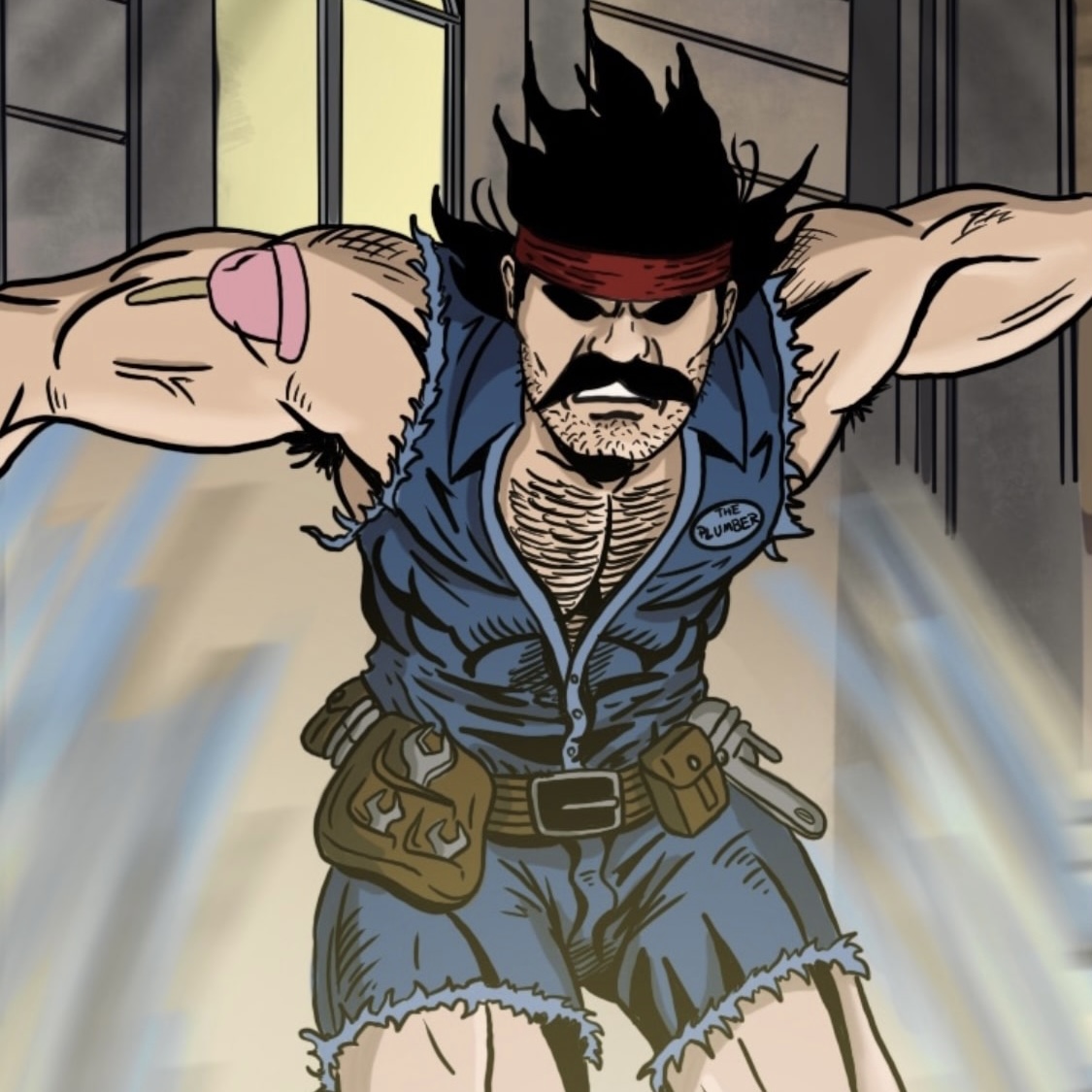 The Plumber V The Pee Pee Poo Poo Monster | WEBTOON