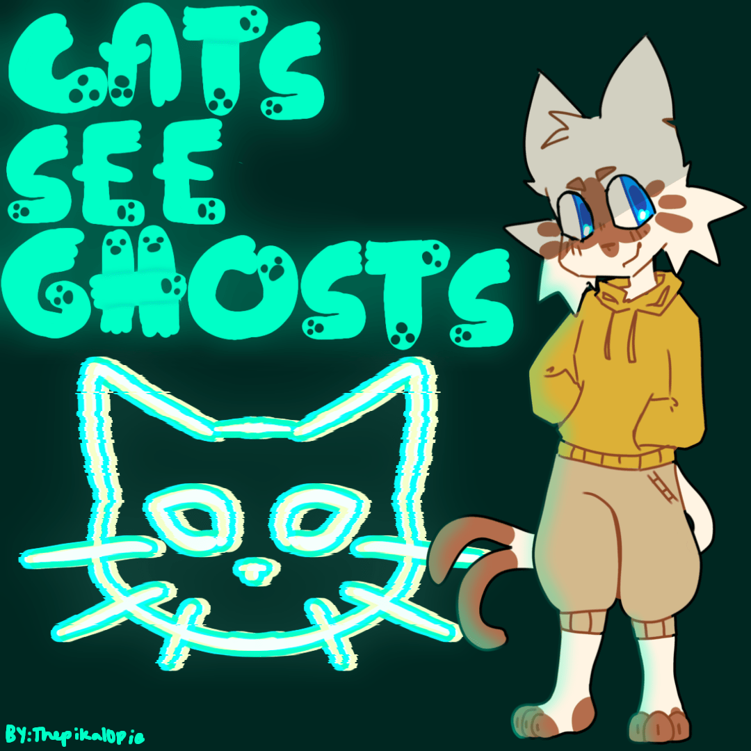 Cats see ghosts | WEBTOON