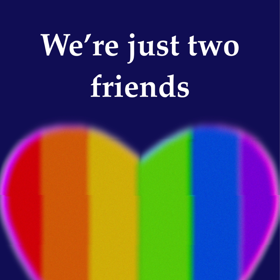 “Just two friends…” | WEBTOON