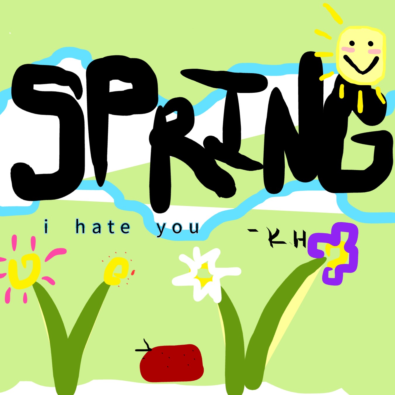 you made me hate spring | WEBTOON