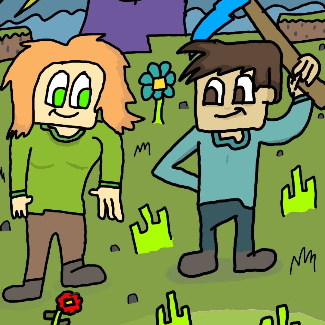 The Epic of Minecraft: Hidden Golden Apple | WEBTOON