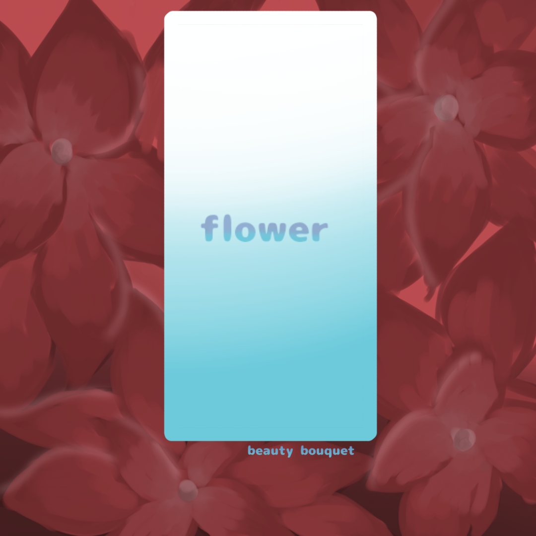 beautiful bouquet of flowers | WEBTOON