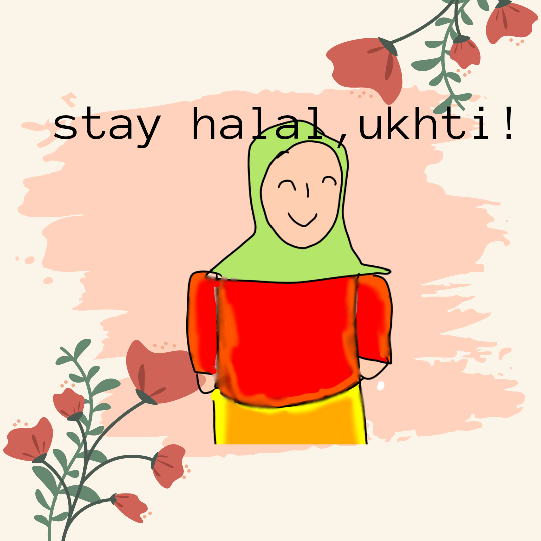 stay halal,ukhti! | LINE WEBTOON