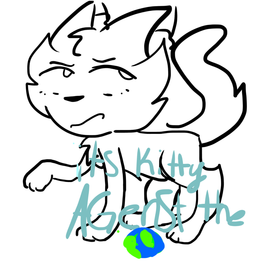 Its kitty agianst the world!! | WEBTOON