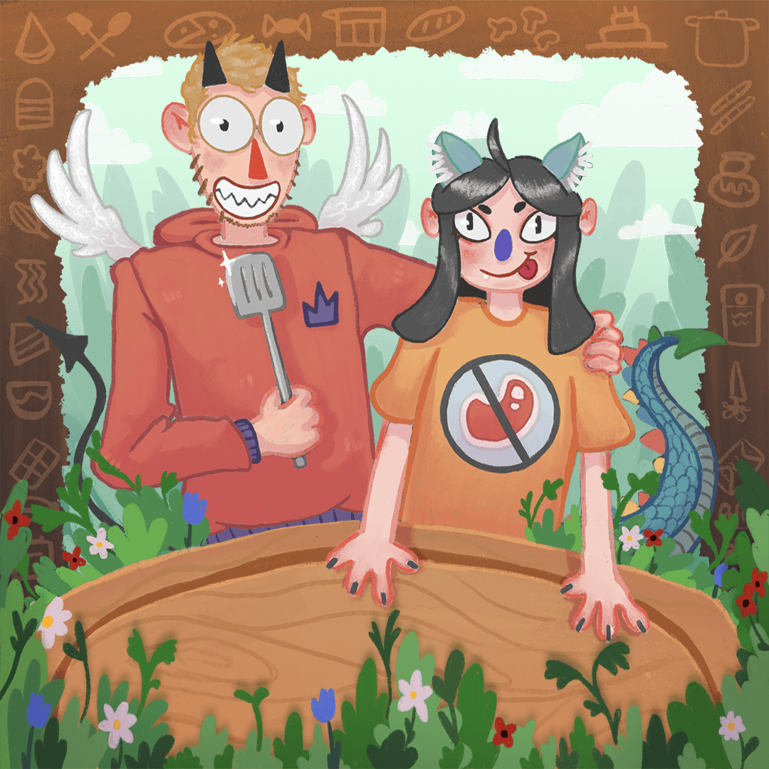 The weird cooking of Veggiemonsters | WEBTOON