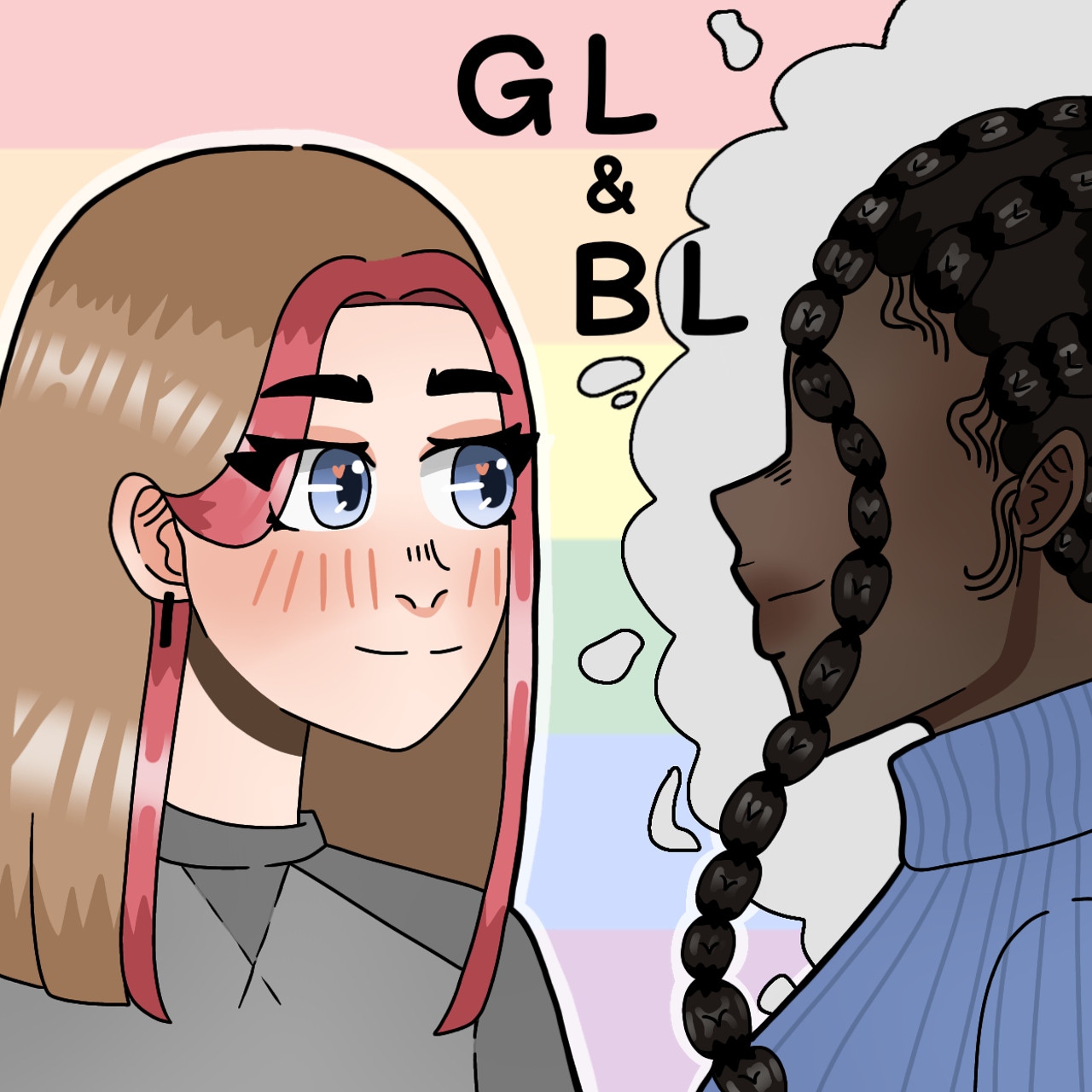 CREO QUE ME GUSTAN LAS CHICAS?! [GL/BL] | WEBTOON