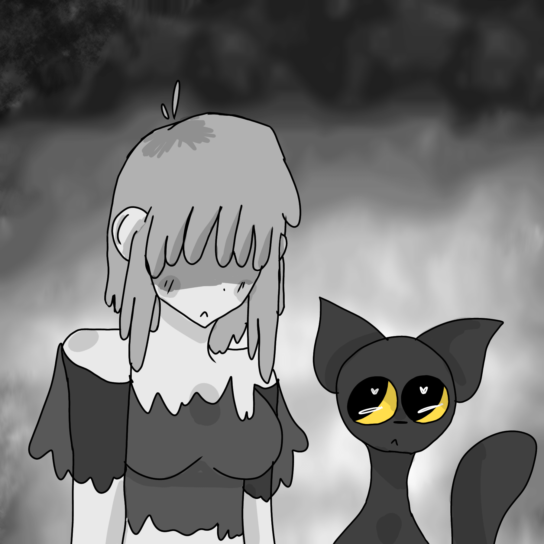 Fuzzball and Marie | WEBTOON