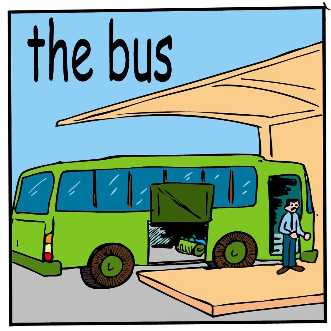 the bus | WEBTOON