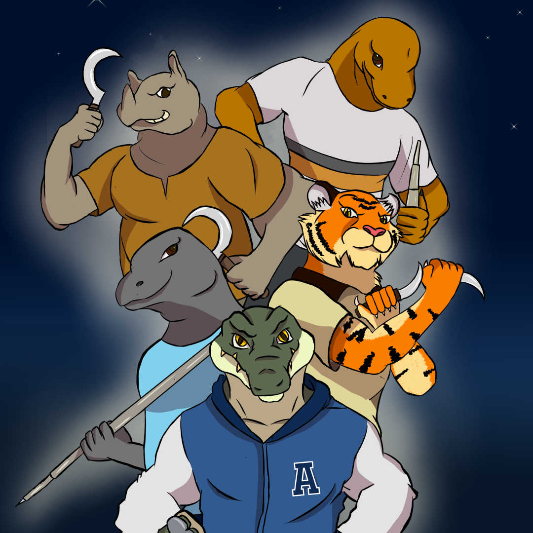 The Squader Bros | LINE WEBTOON