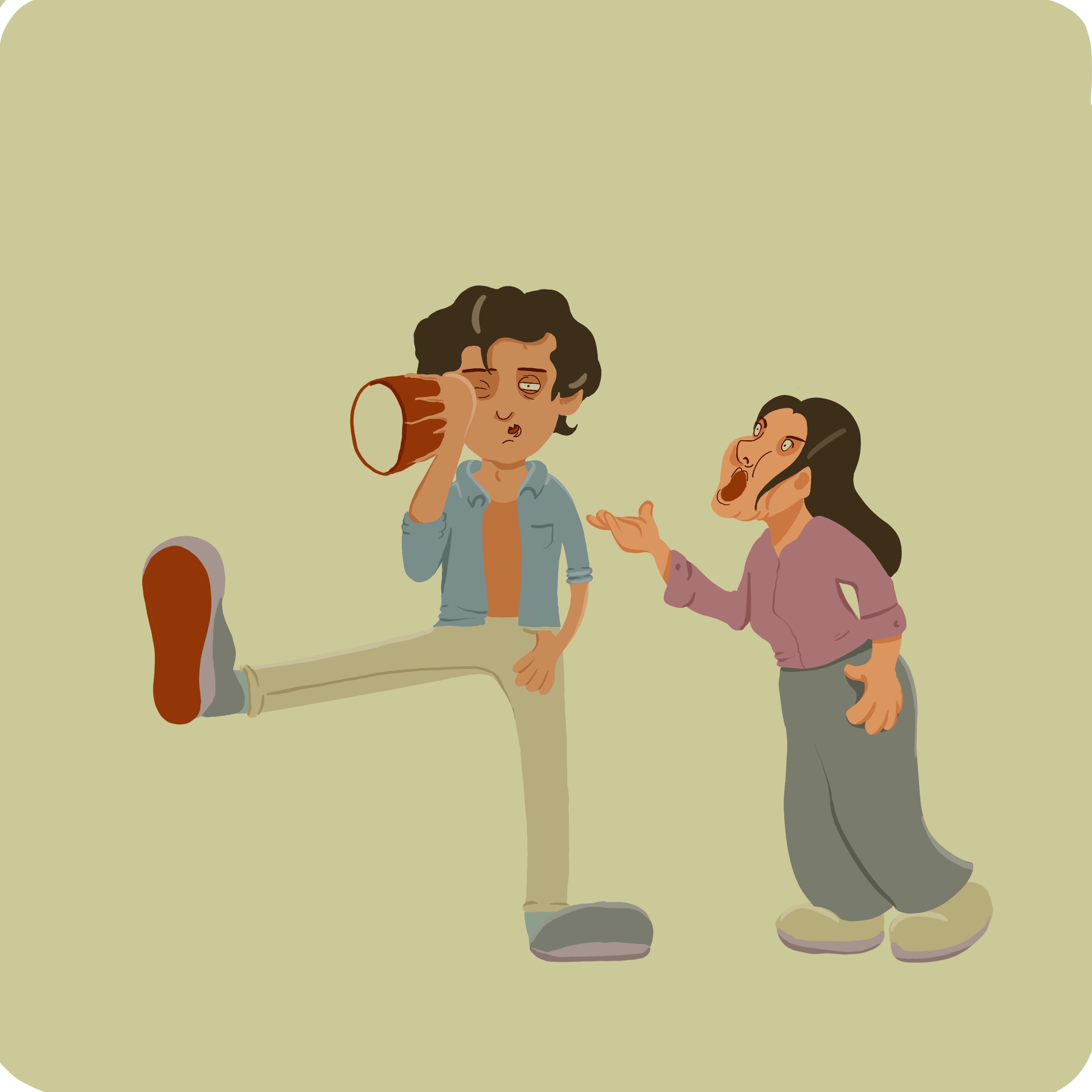 Pagolla (Cerita receh buat ngisi waktu nunggu) | LINE WEBTOON