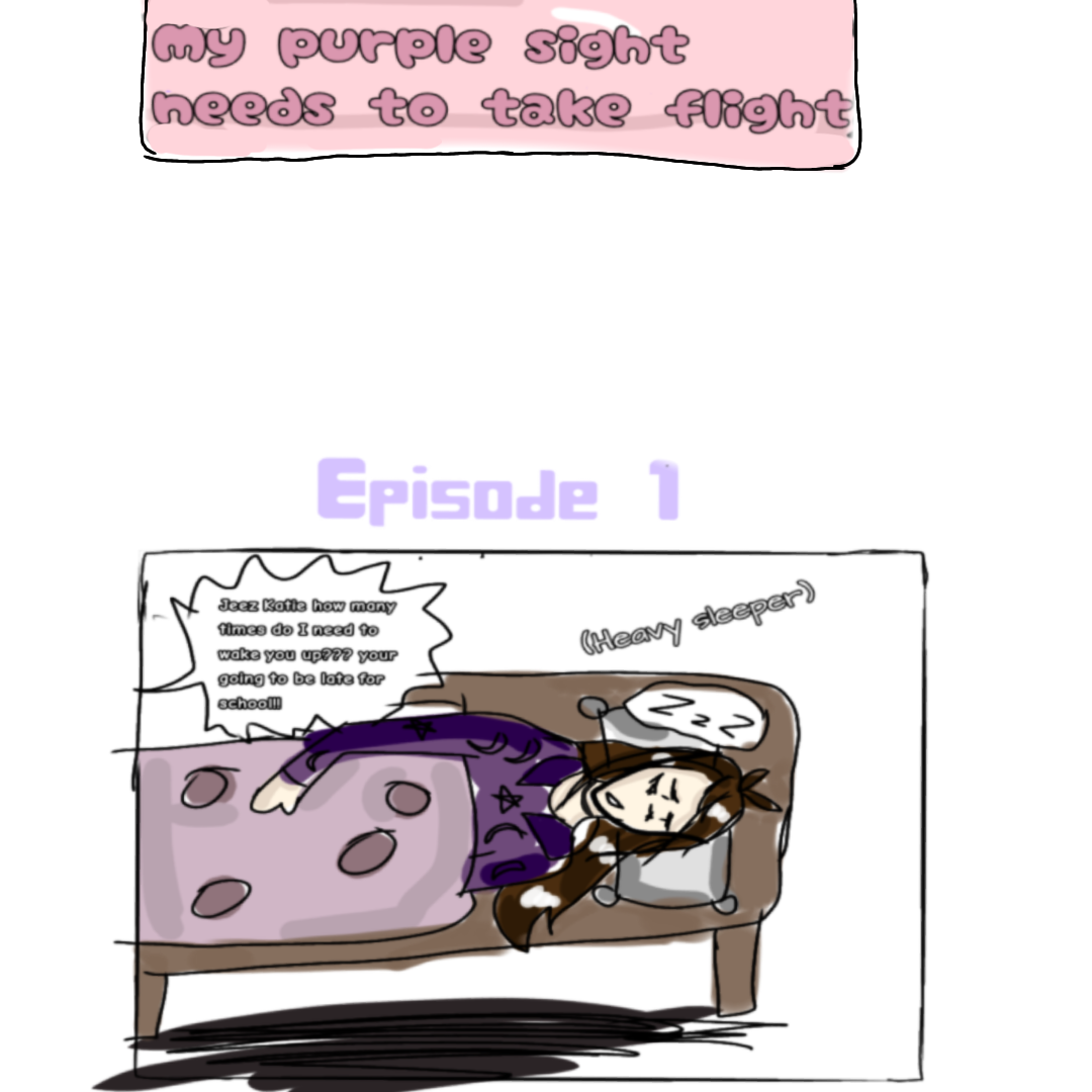 My purple sight needs to take flight | WEBTOON