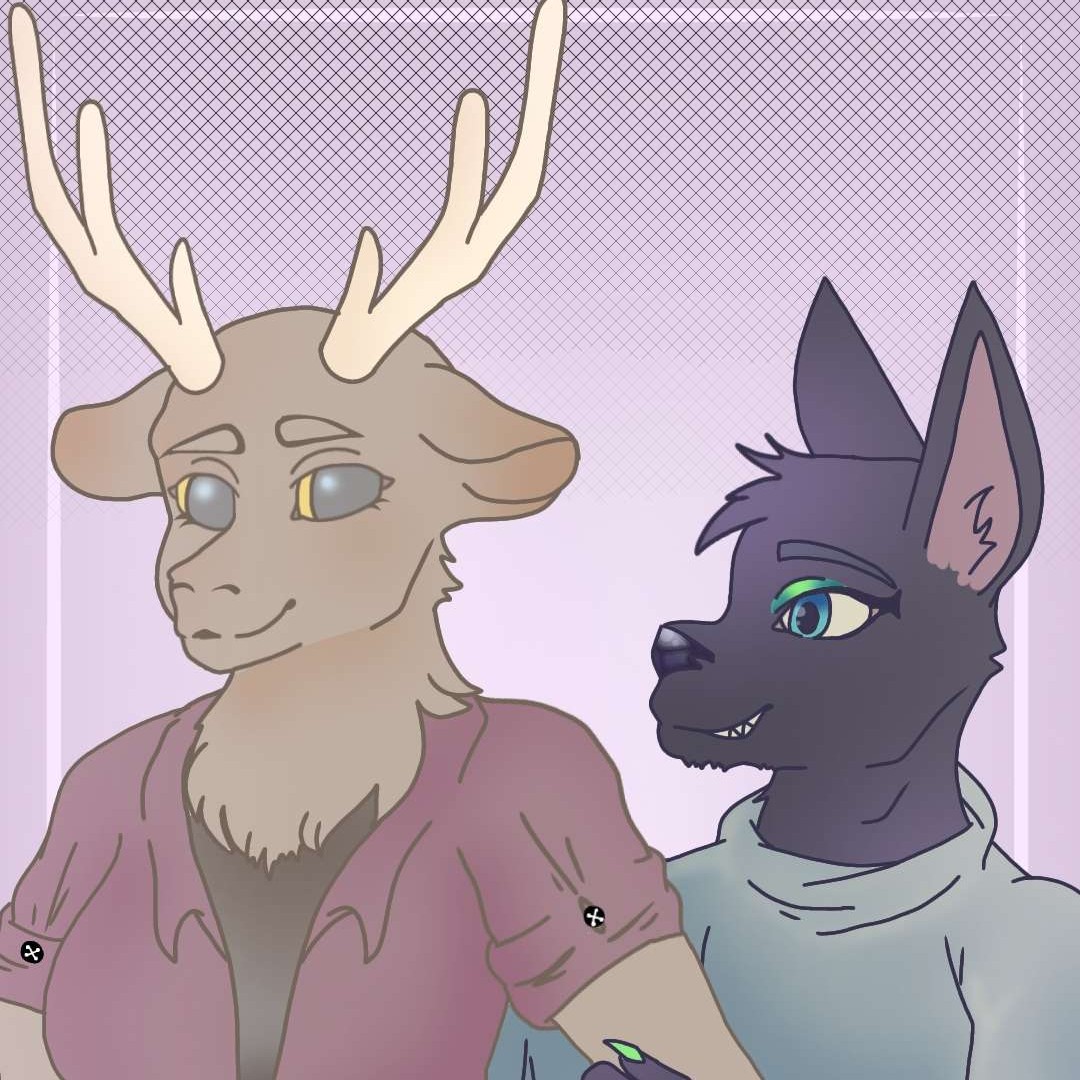 Frau & Scwarzi(LGBTQIA+ AROACE SPEC COMIC) | WEBTOON