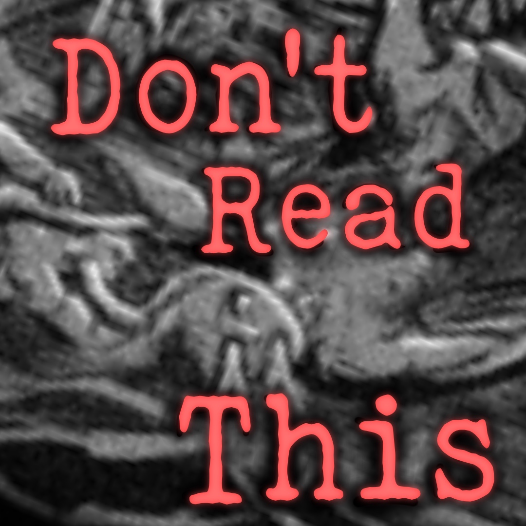 DONT READ THIS | WEBTOON