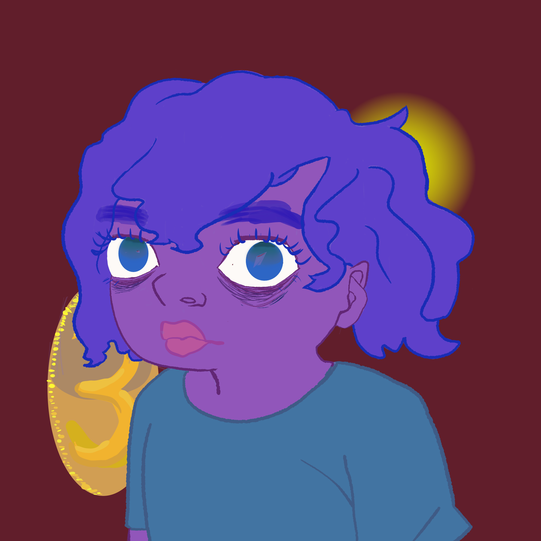 USELESS BLUE | WEBTOON