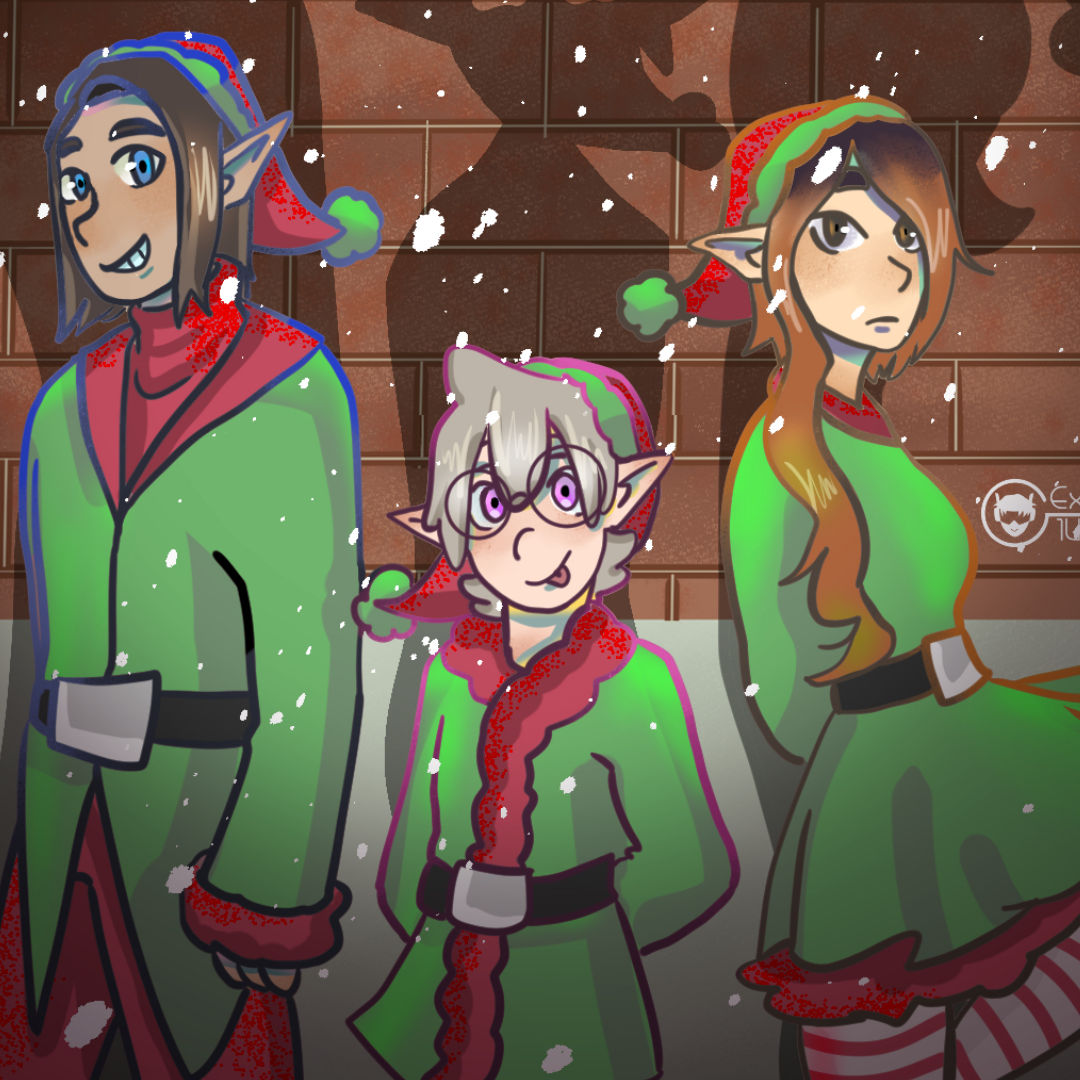 ̶M̶e̶r̶r̶y̶ Happy Christmas | WEBTOON