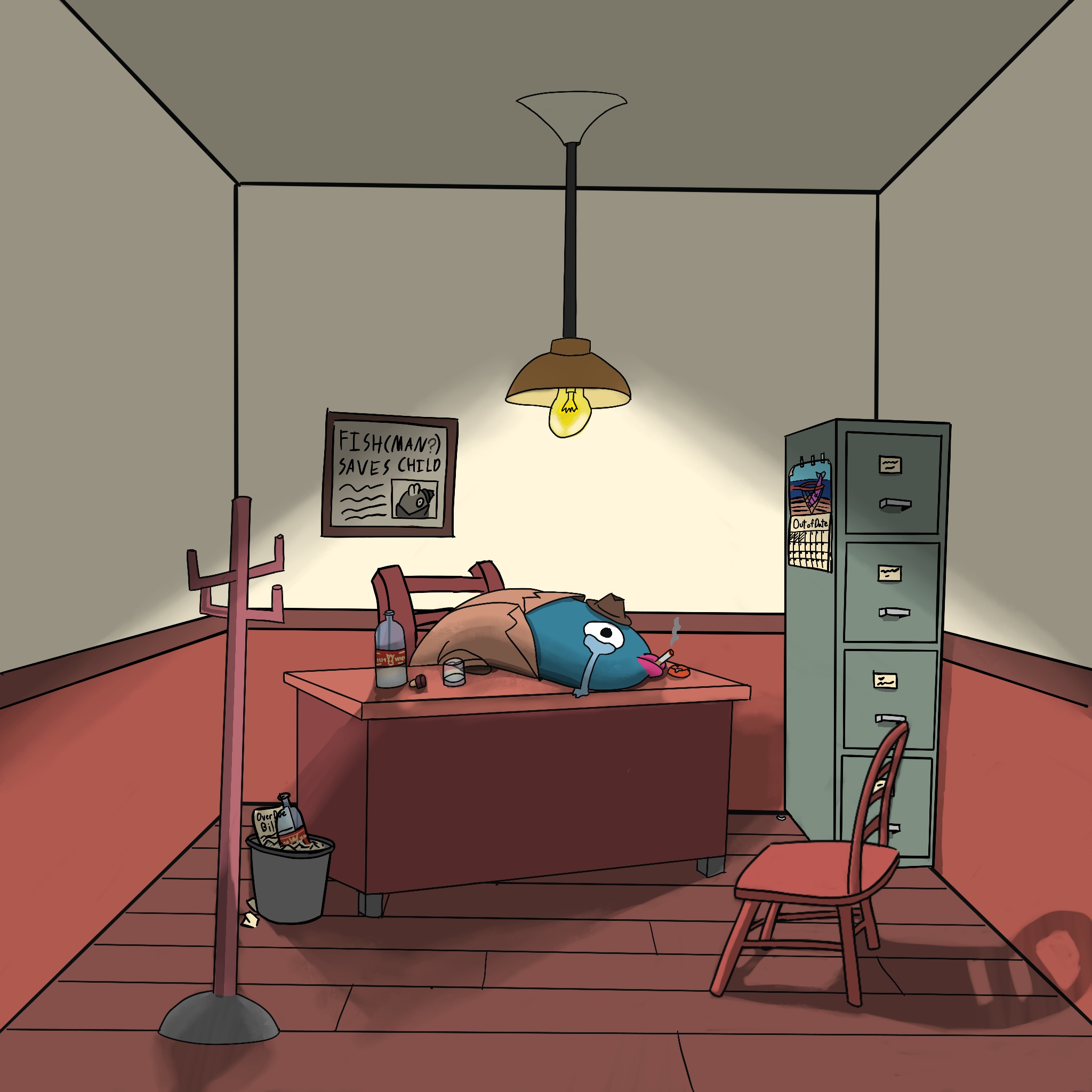 Detective Fishman | WEBTOON