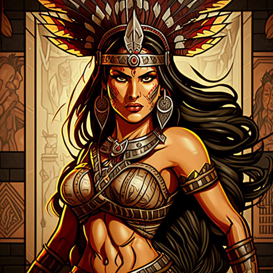 Aztec Women Warriors