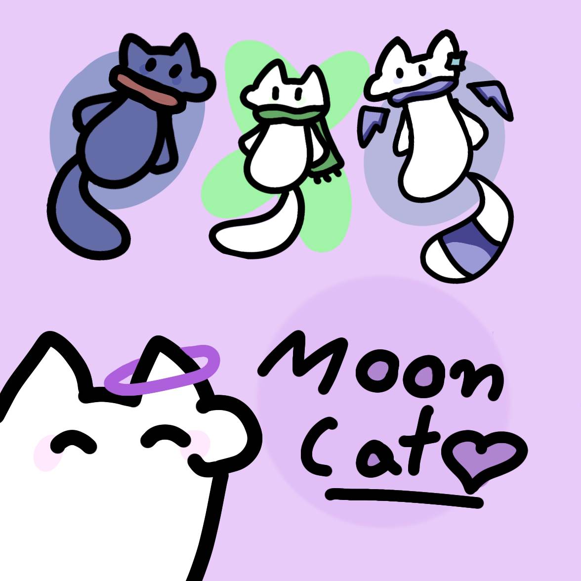 Moon cat | WEBTOON