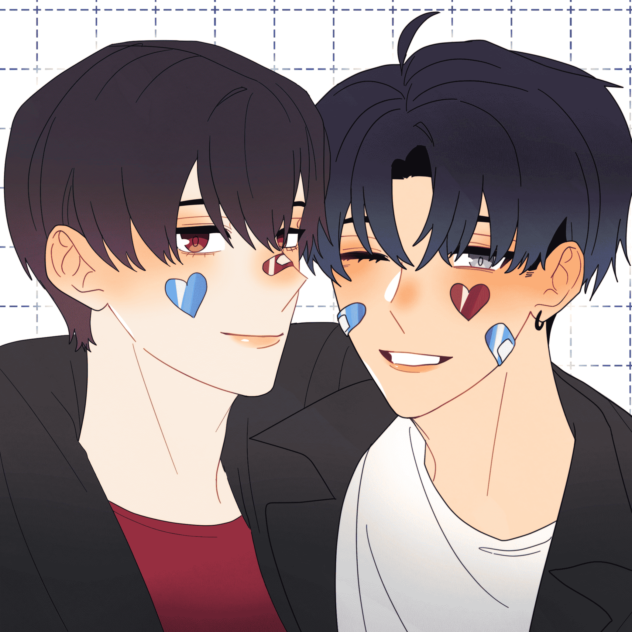 Burgundy Blue | WEBTOON