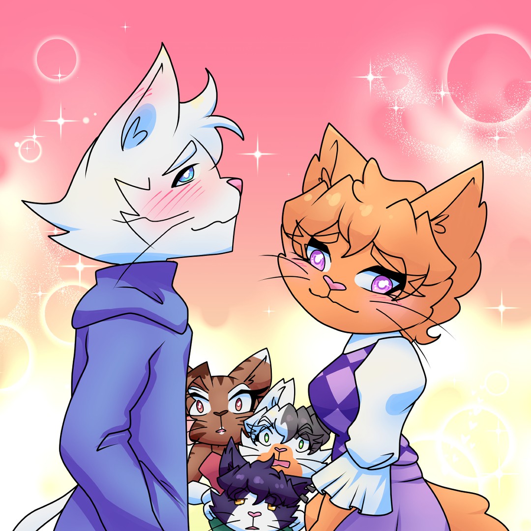 Cats Cats Luv | WEBTOON