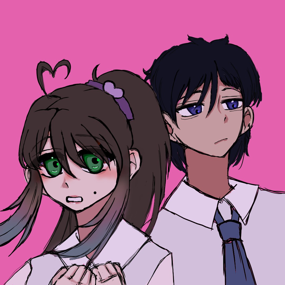 Extrovert & Introvert drafts | WEBTOON