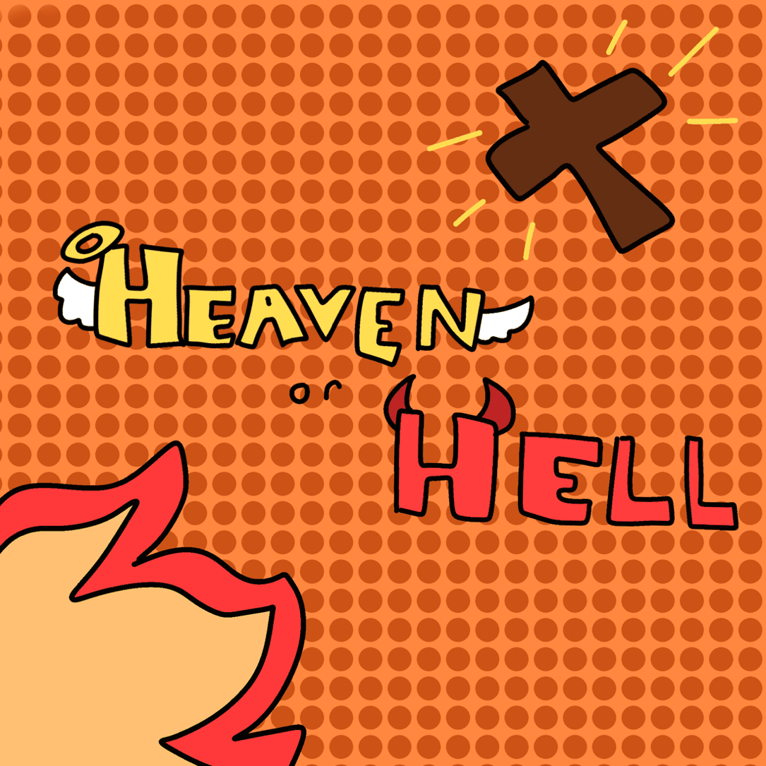 Heaven or hell. | WEBTOON