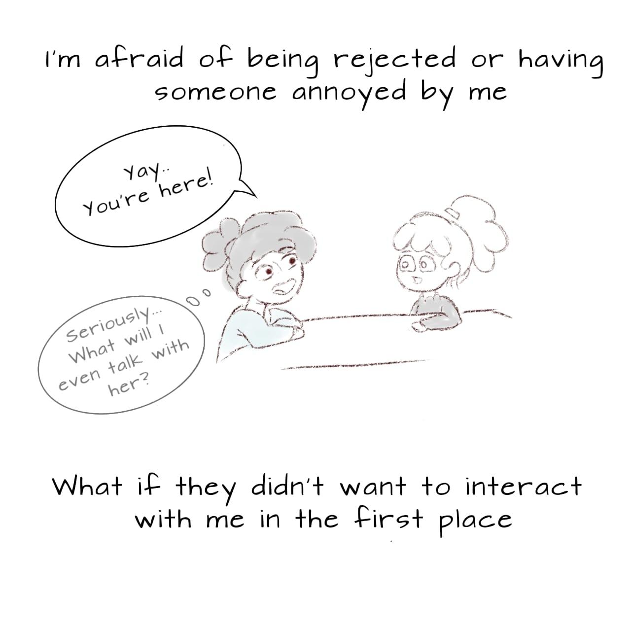 Fear of rejection | WEBTOON