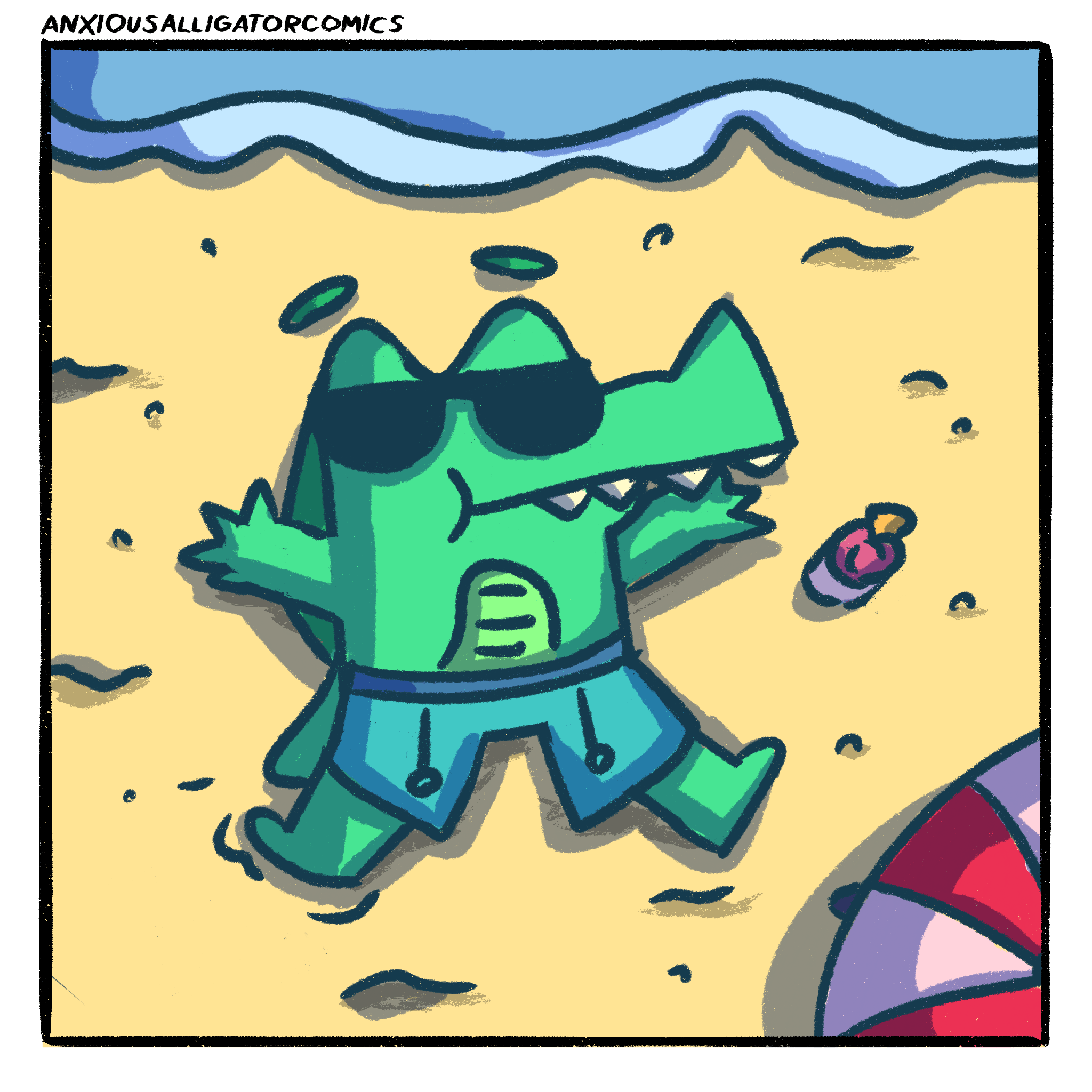 Anxious Alligator Comics | WEBTOON