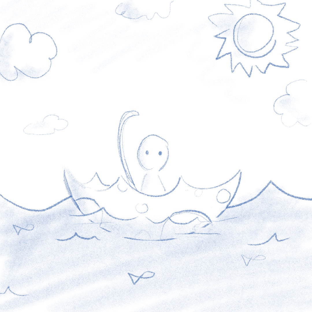 Floating on an Umbrella | WEBTOON