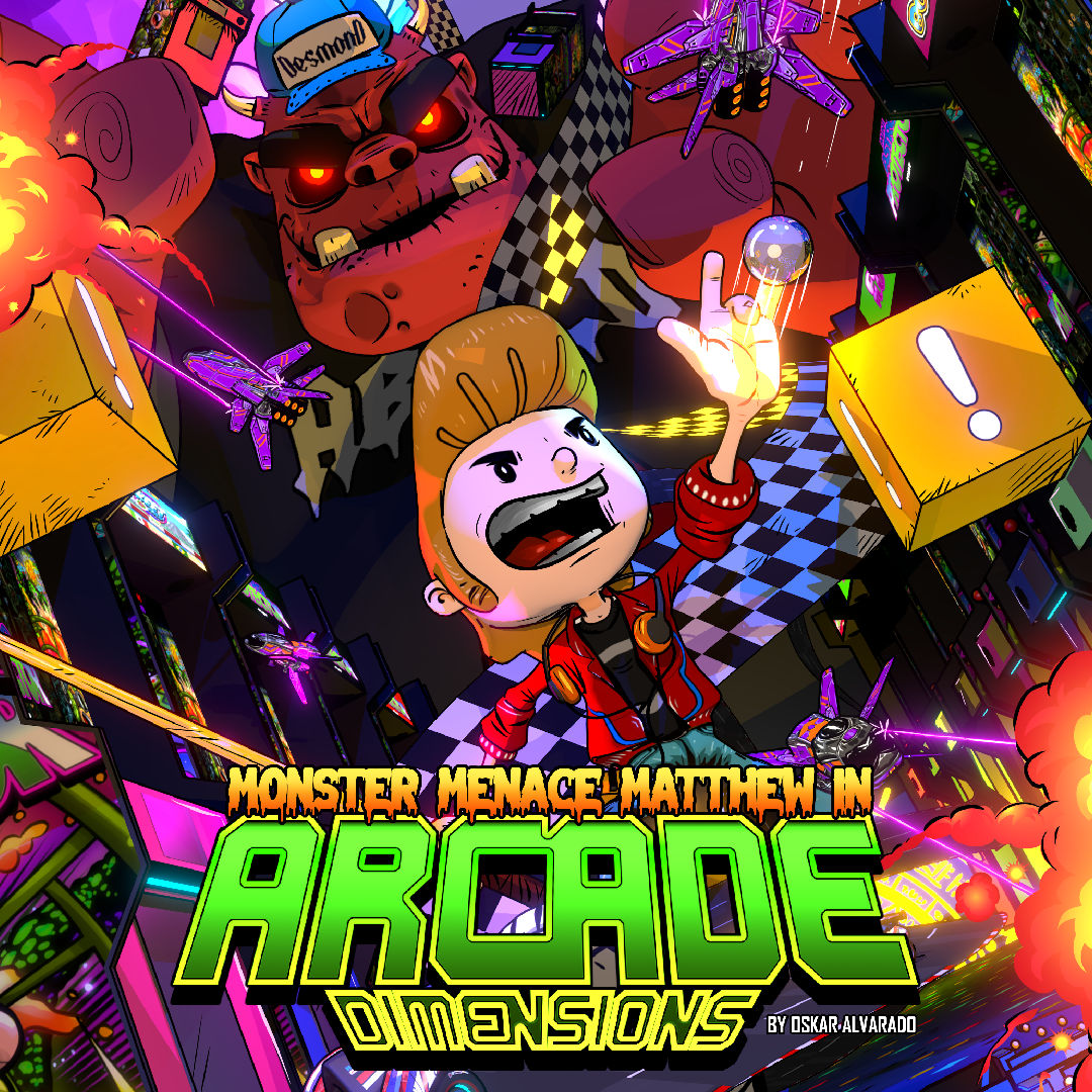 Monster Menace Matthew IN ARCADE DIMENSIONS | WEBTOON