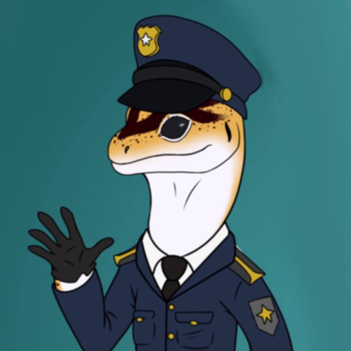 The adventures of Gideon the police-gecko | WEBTOON