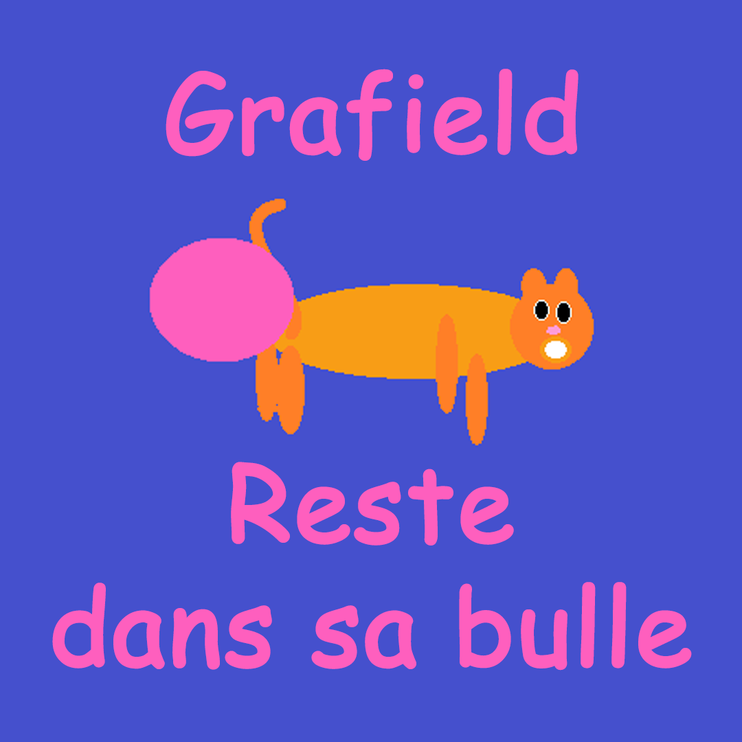 Grafield reste dans sa bulle | WEBTOON