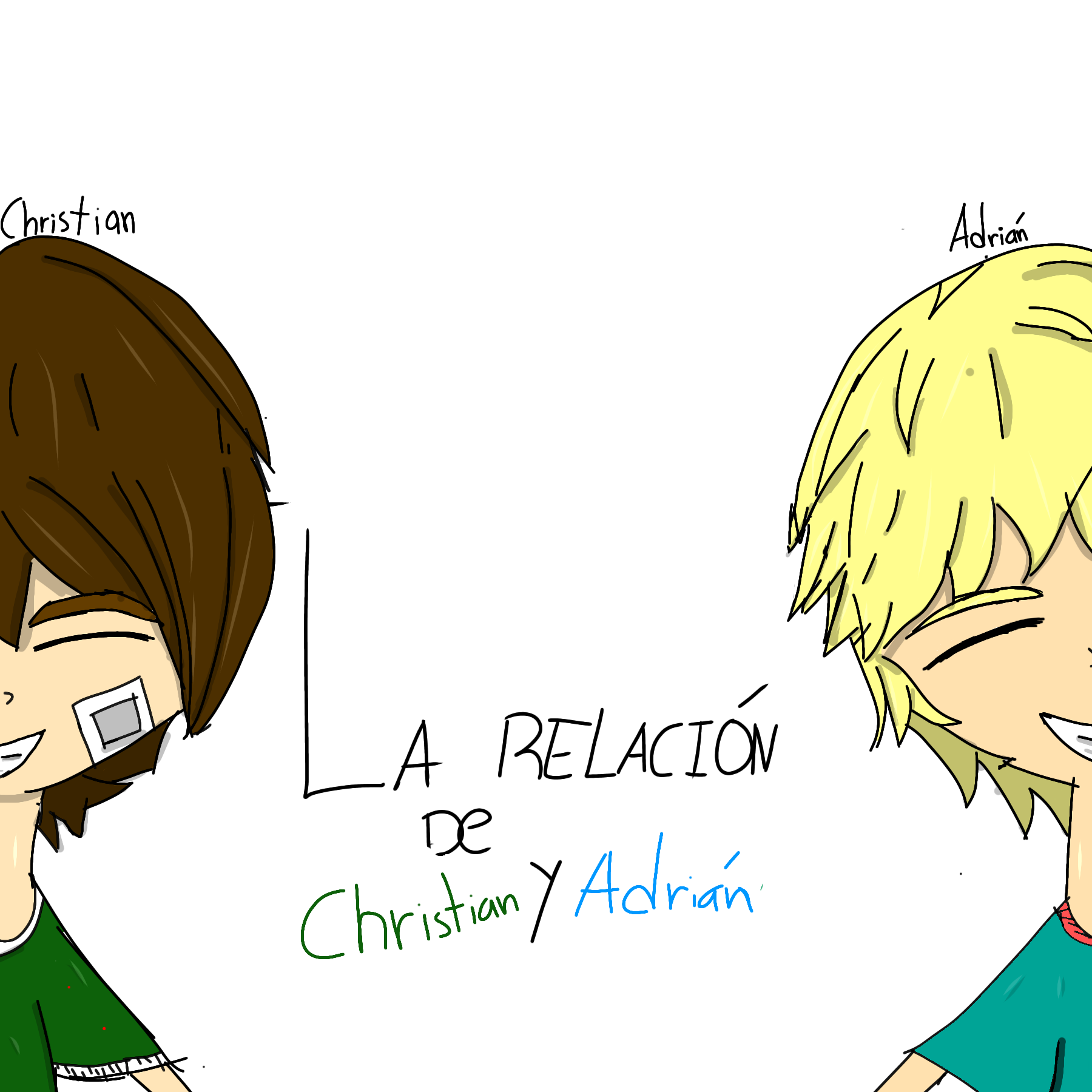 La relación de Christian y Adrian.. | WEBTOON