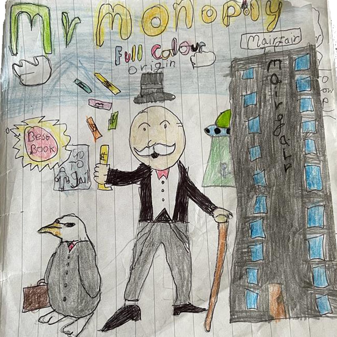 Chapter 1 - 1 | Monopoly comic (fan made) hand-drawn comic