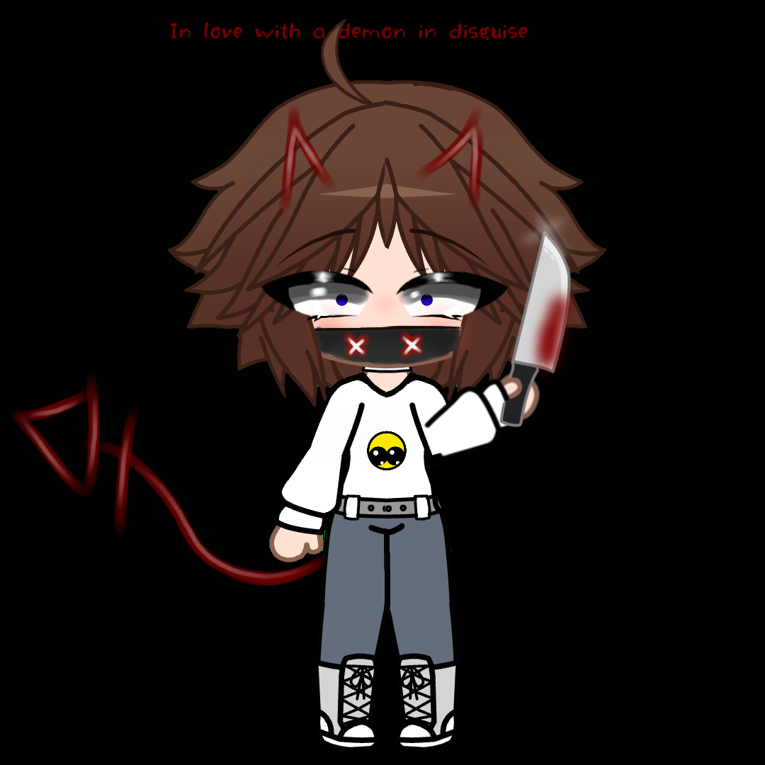 In love with a demon in disguise (gacha club) | WEBTOON