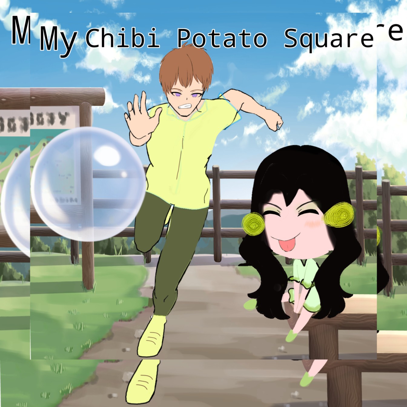 My Chibi Potato Square | WEBTOON