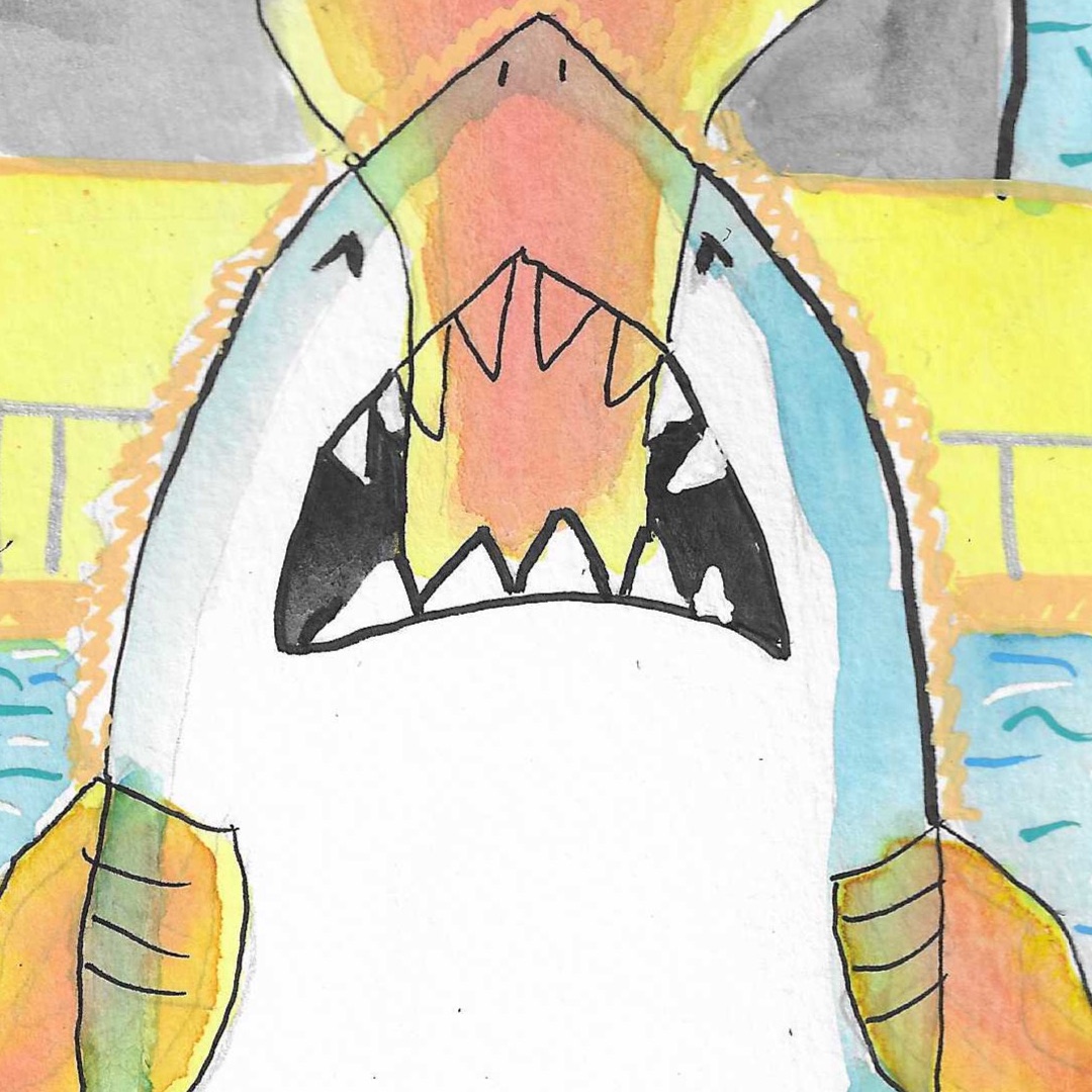 Fire Breathing Shark! | WEBTOON