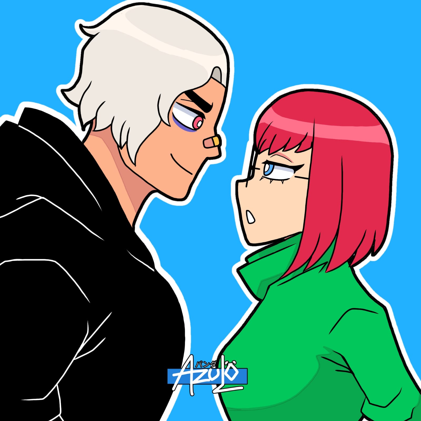 Azul Con Morado | WEBTOON