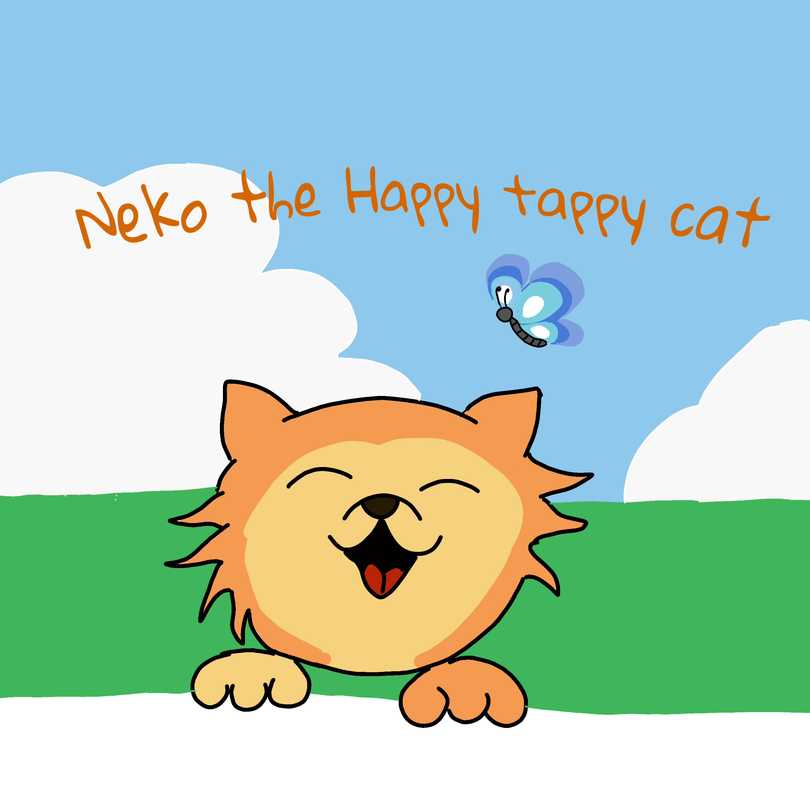Neko The Happy-Tappy cat | WEBTOON