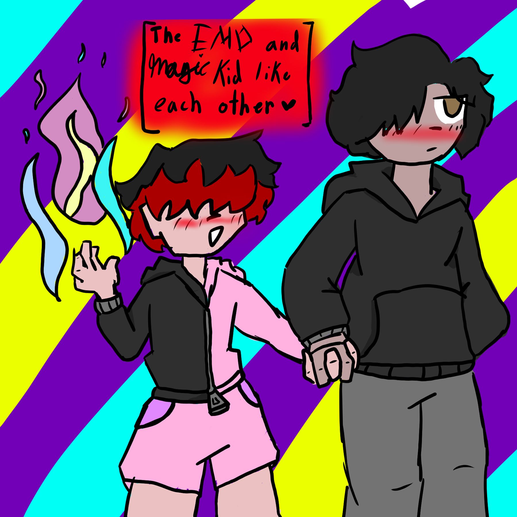 [The Emo And Magic Kid Like Each Other] | WEBTOON