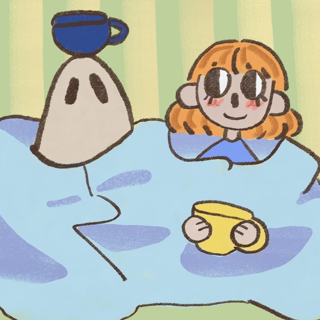 Me and my Ghost friend | WEBTOON