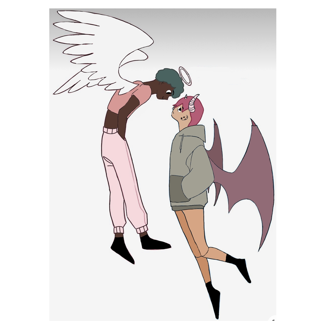 The angel and the devil | WEBTOON