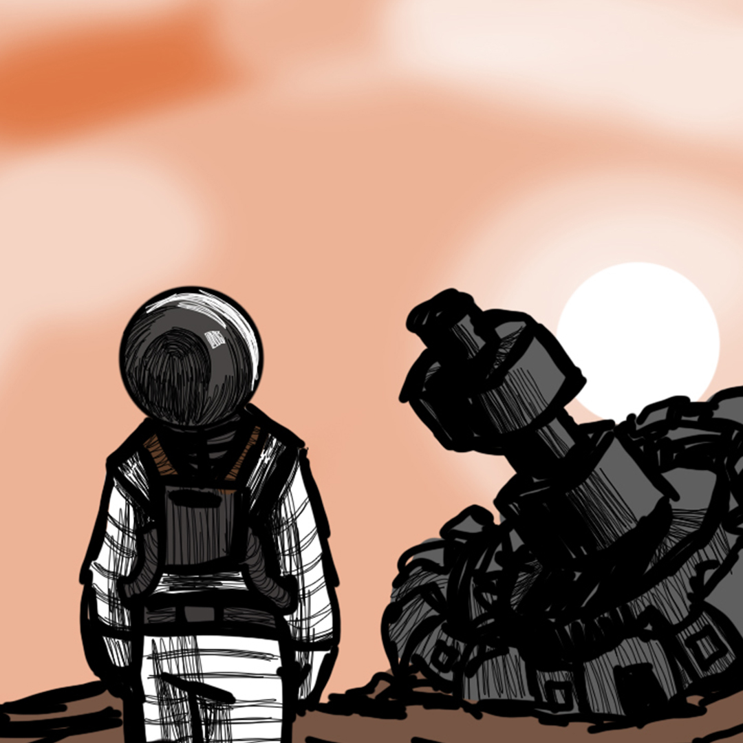 lost on a planet. a test comic | WEBTOON