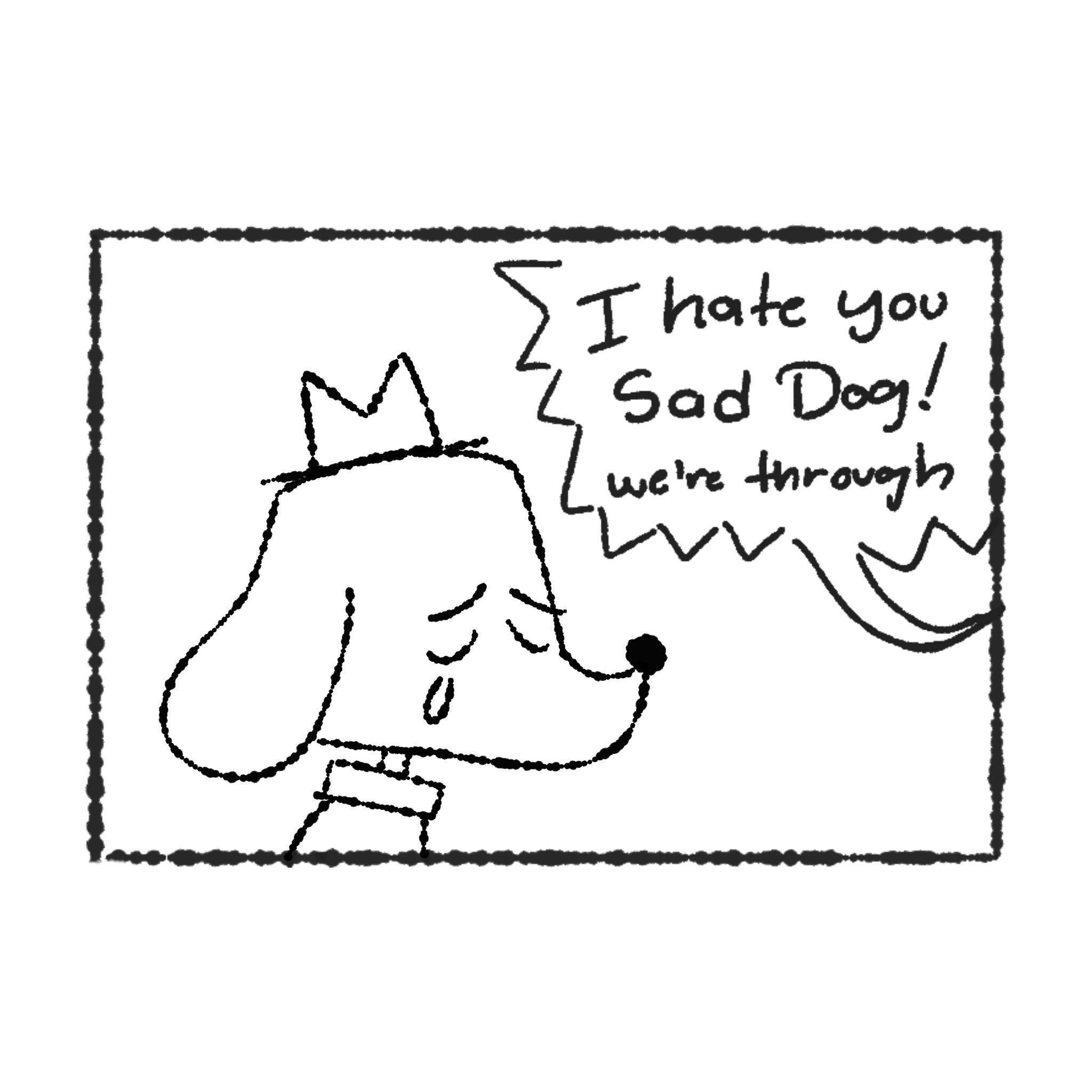 Sad Dog | WEBTOON