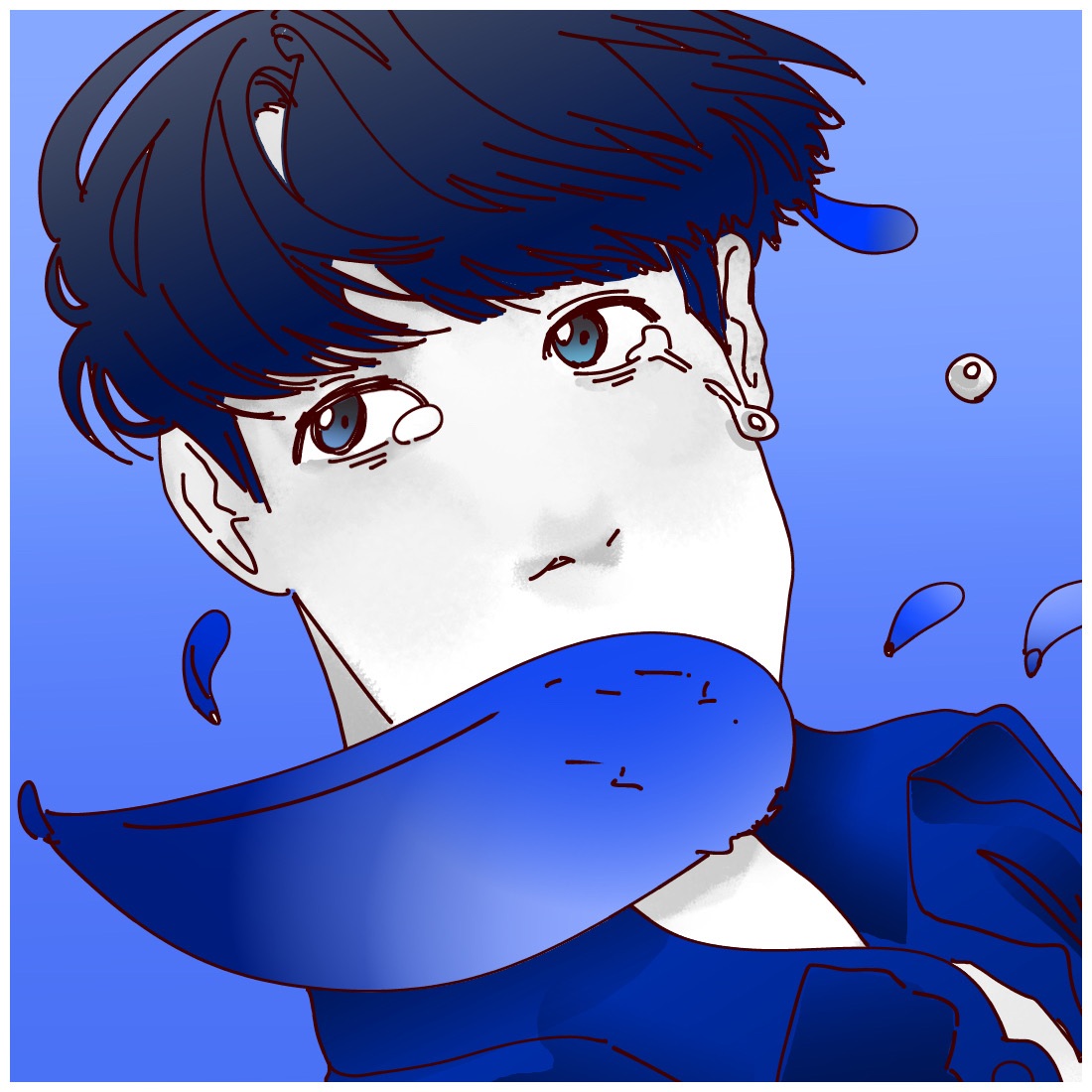 Scorching Blue Sticky notes (BL) | WEBTOON