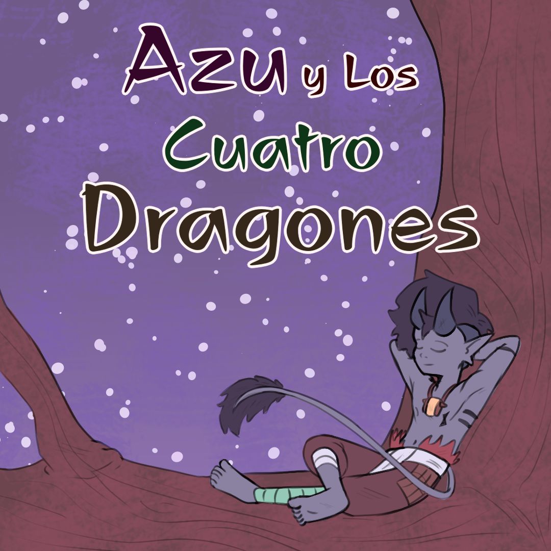 Azu y los cuatro Dragones | WEBTOON