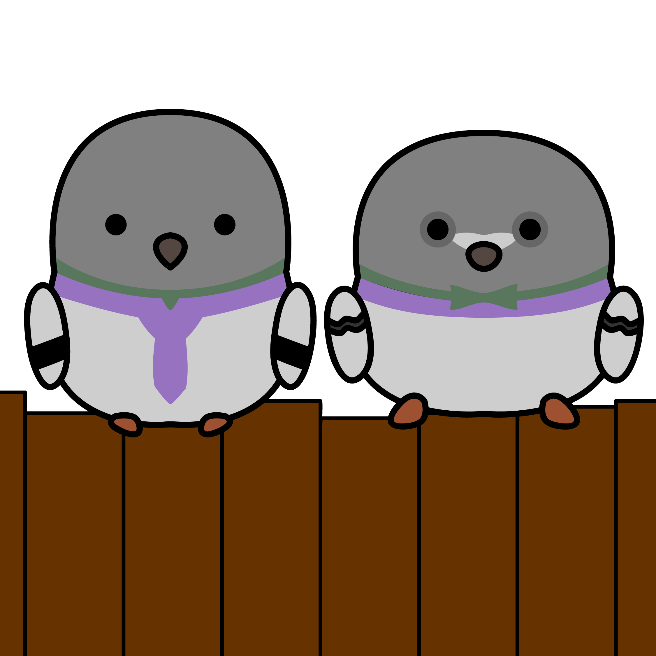 Pigeons on the Fence | WEBTOON