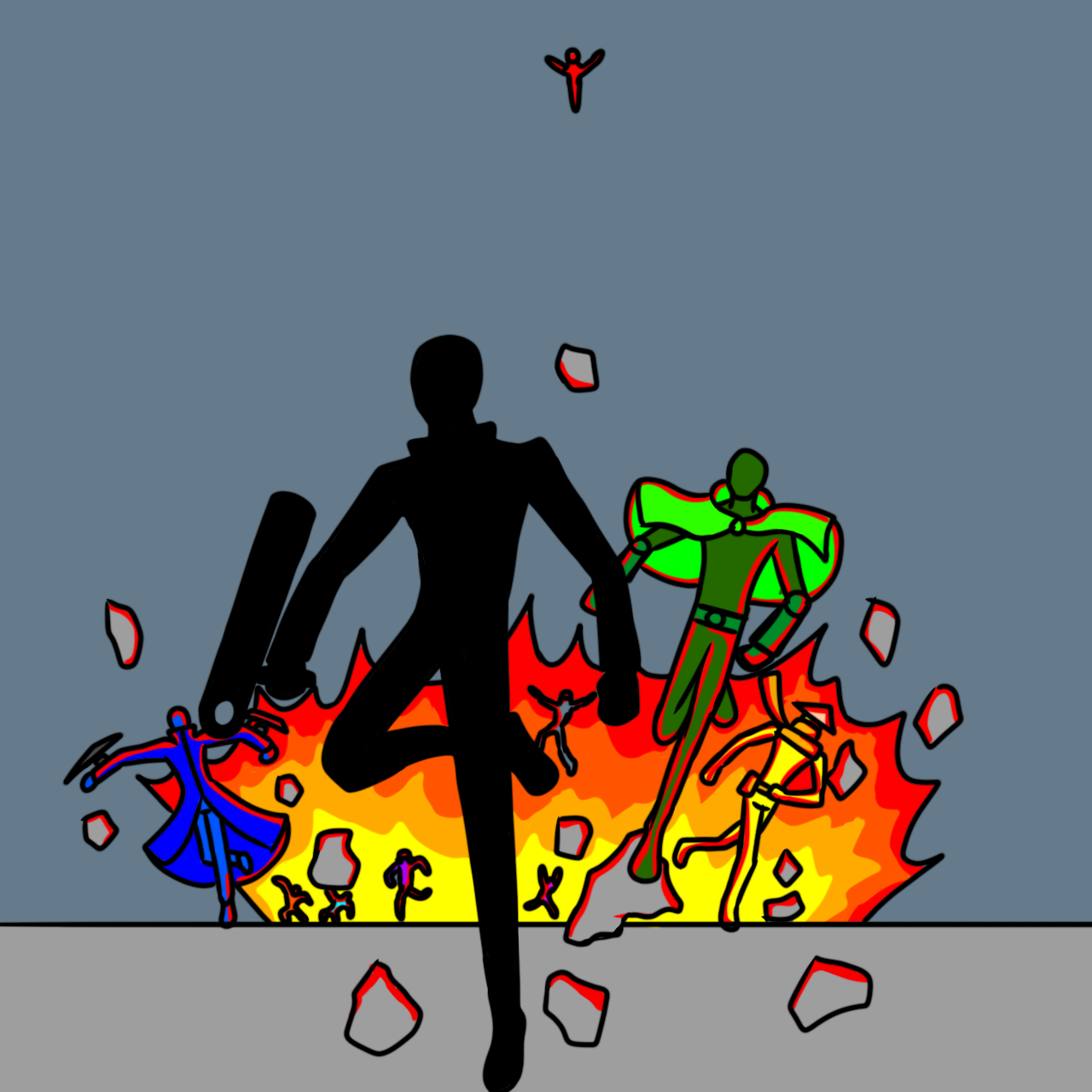 Colors war | LINE WEBTOON